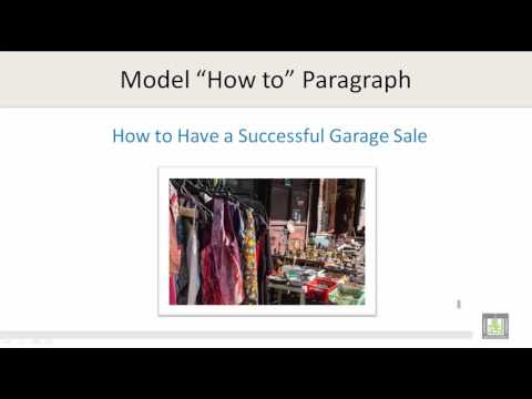 Technical Report Writing | U3-L2 | “How To” Paragraphs