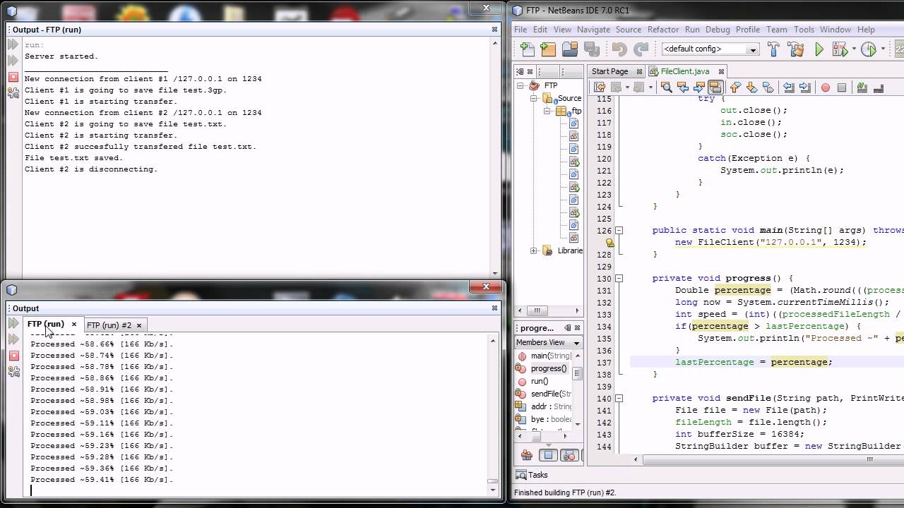 My Java File Transfer Protocol