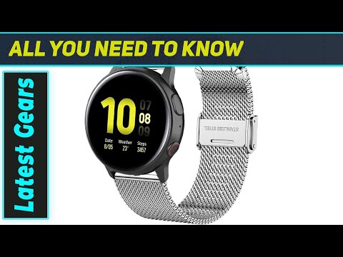 Upgrade Your Vivoactive 3! Best 20mm Mesh Steel Band
