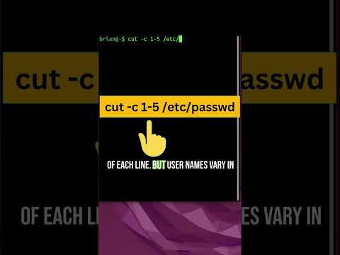 Master Linux Cut Command Like a Pro