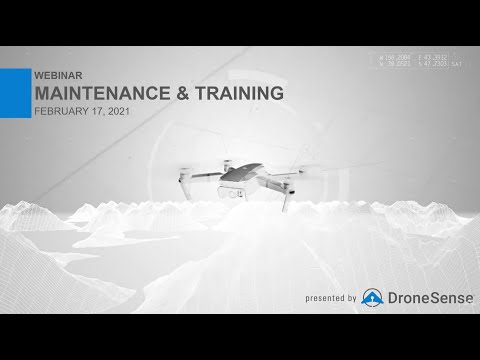 DroneSense Feature Webinar: Training and Maintenance