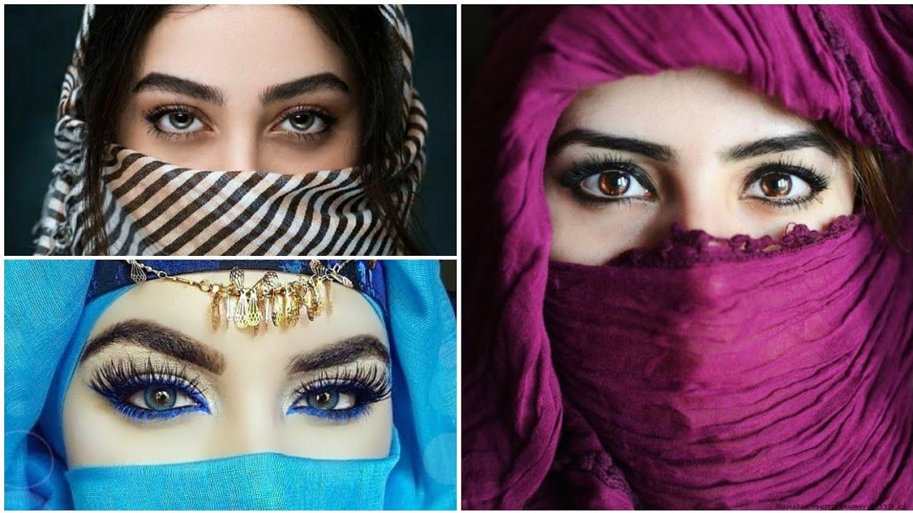 Arabic Style Beautiful Attractive eyes Niqab/Hijab