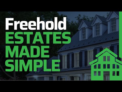 Freehold Estate Defined!! Freehold Estate Meaning - made SIMPLE!!