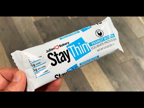 StayThin® Protein Bar (170 Cal)(20g Protein)(Egg White)(Peanut Butter) Review
