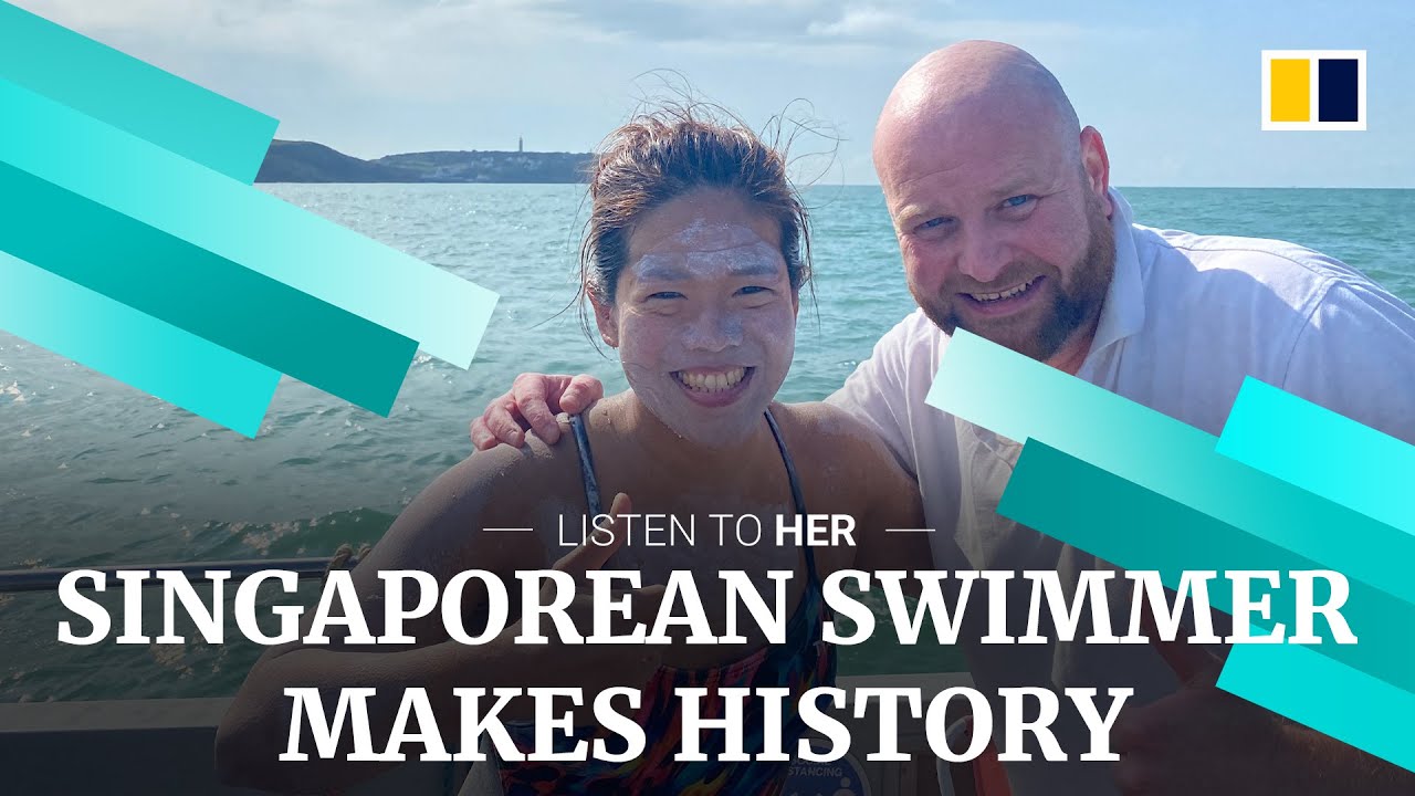 ‘I wanted to test myself’: Singaporean swimmer makes history crossing English Channel |Listen to Her