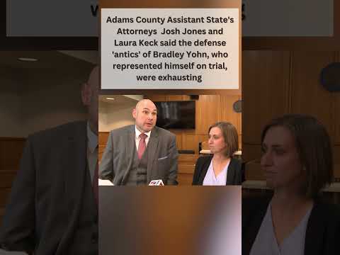 'I was tired of Mr. Yohn': Prosecution says Bradley Yohn's defense 'antics' were exhausting #shorts