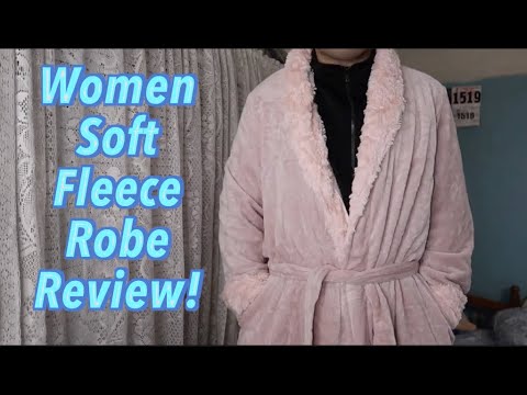 Artfasion Women Soft Fleece Robe Review! Worth it?