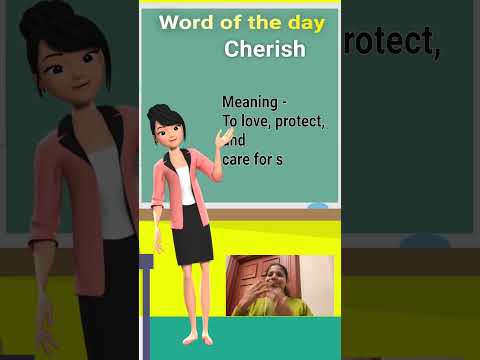 Word of the day CHERISH | Daily Vocabulary | By Native Vocabulary #short