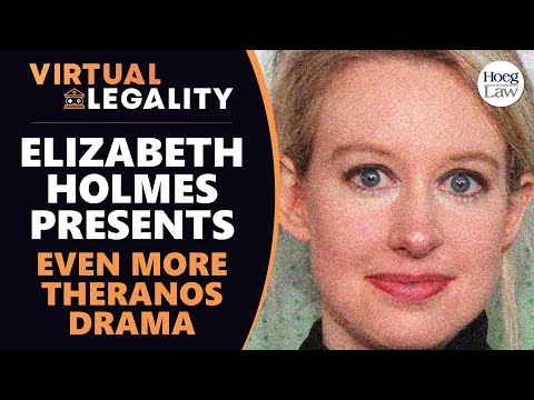 Will Elizabeth Holmes of Theranos Get a New Trial? | Chances Drop (Out) (VL726)