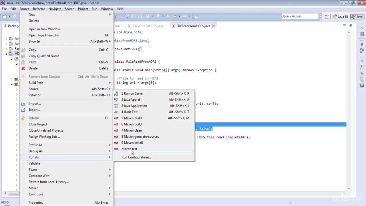 5 HDFS Read Write Program
