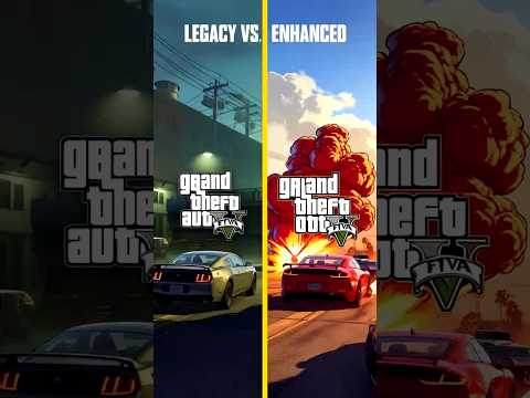 GTA 5 Enhanced vs Legacy : Visuals Comparison