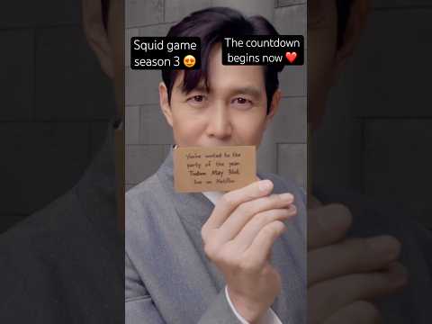 Squid game season 3 ❤️❤️❤️ #squidgameseason3 #squidgame #squidgame2 #Netflix #trending #kdrama