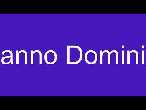 Anno Domini Definition & Meaning