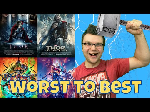 All 4 Thor Movies Ranked WORST to BEST