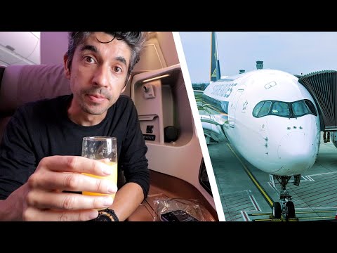 NEW Singapore Airlines A350 BUSINESS CLASS experience