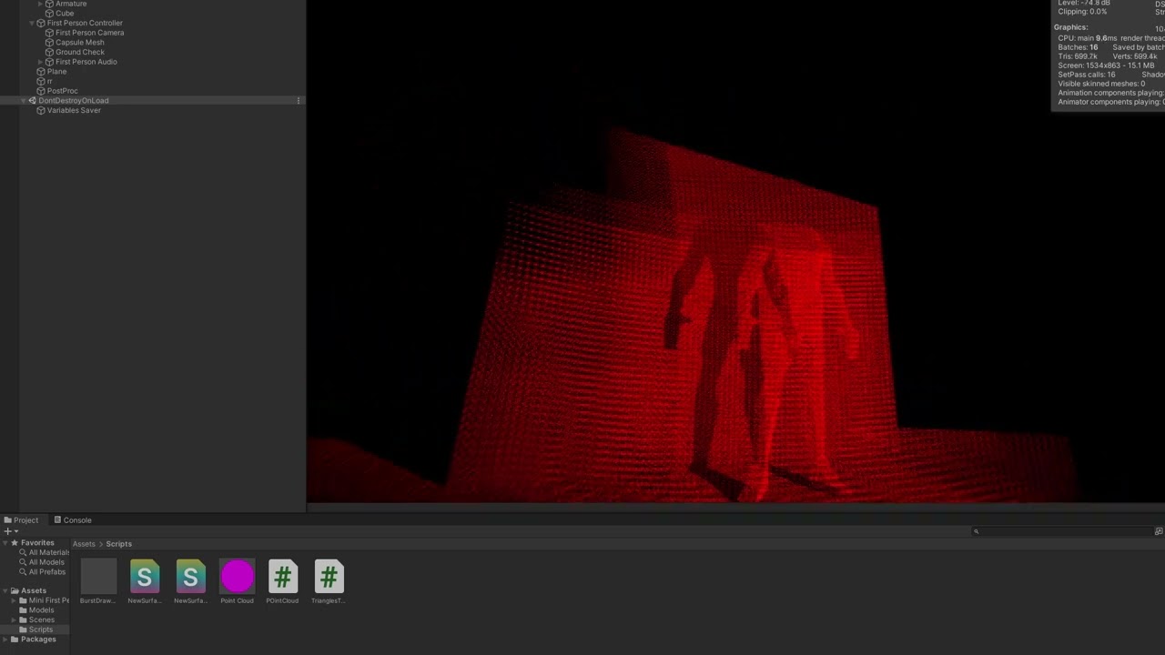 GitHub - votizlov/Lidar-unity: Experiments with drawing dots with raycast, like in Lidar gmod or ...