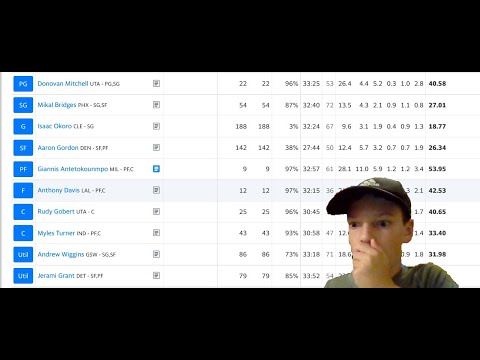 LIVE NBA Yahoo Fantasy Draft!! | Getting Ready for the 2021-2022 Season