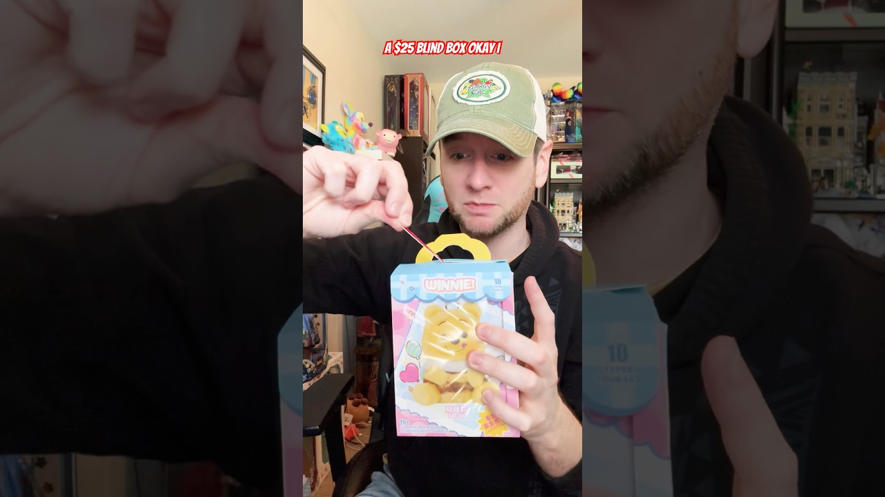 Unboxing Winnie the Pooh Blind Box from Miniso #blindbox #miniso