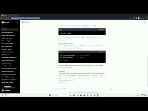 pip not installed in venv