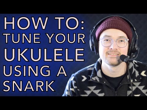 How to Tune a Ukulele with a Snark Tuner for Beginners