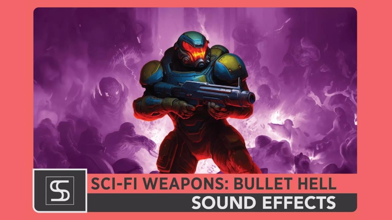 Sci-Fi Weapons Bullet Hell Sound Effects Pack Unity Asset Store FREE Giveaway !!!