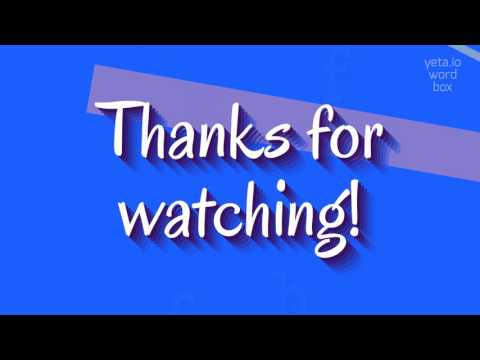 How to say "schaff"! (High Quality Voices)