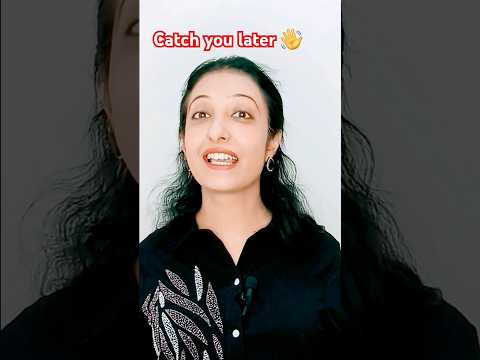 STOP saying "BYE" in English ππ«#shorts#the_creative_learning #learningenglish