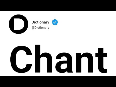 Chant Meaning In English