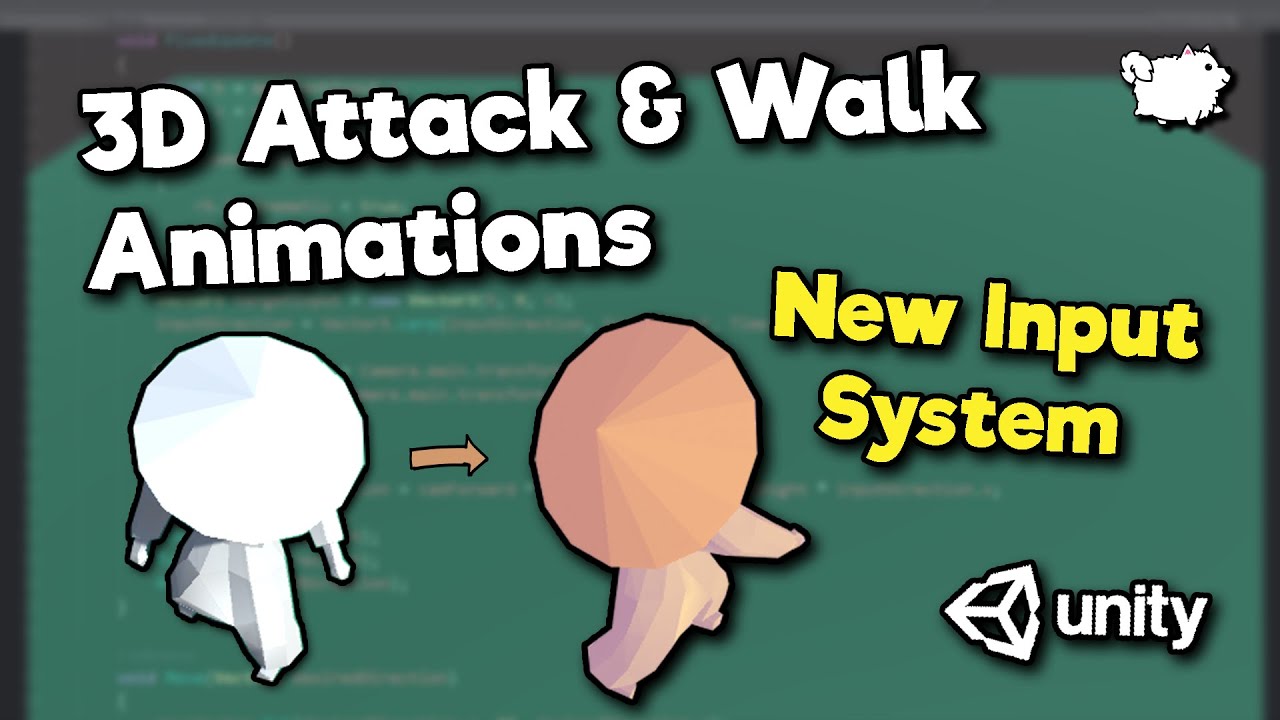 Unity3D Attack & Walk Animations   New Input System Tutorial