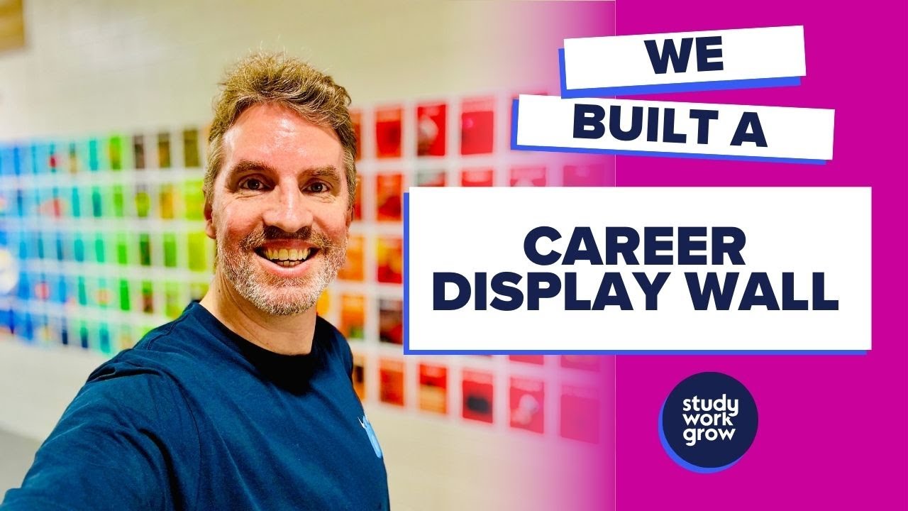 Career Display Wall Build: Put some WOW on your School Walls