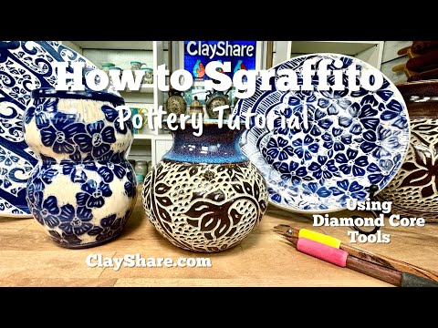 Intro to Sgraffito: Best carving tools, how to plan a design and Q&A