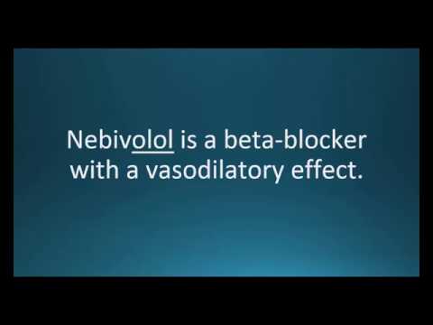 How to pronounce nebivolol (Bystolic) (Memorizing Pharmacology Flashcard)
