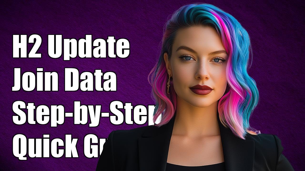 How to Perform H2 Database Update with Join: Step-by-Step Guide