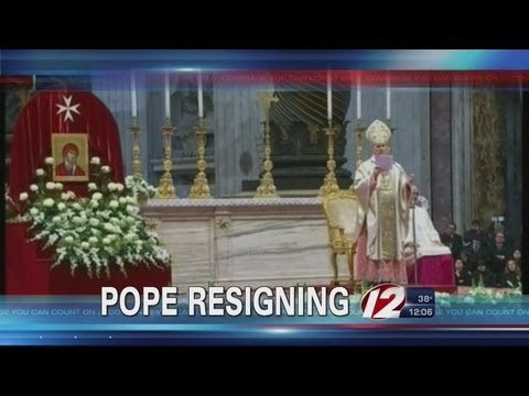 Pope Benedict XVIII to resign