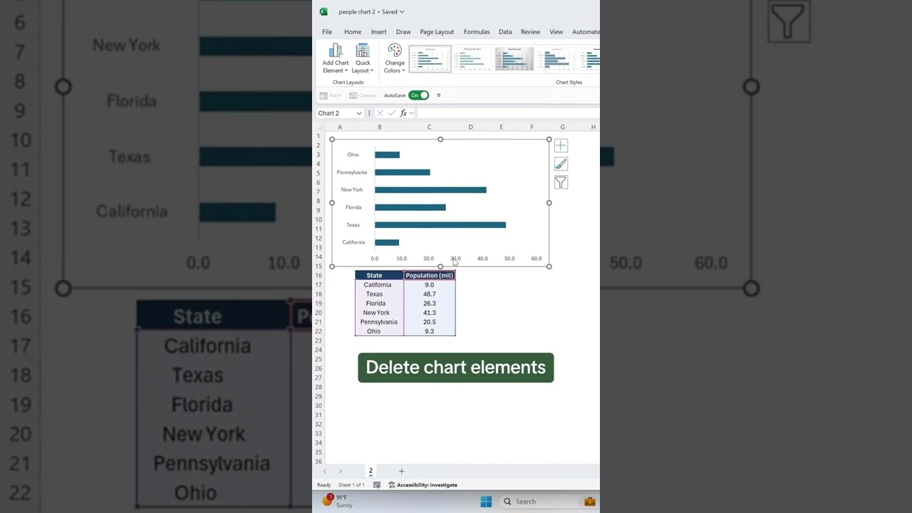 How to create an interactive icon chart. 📈