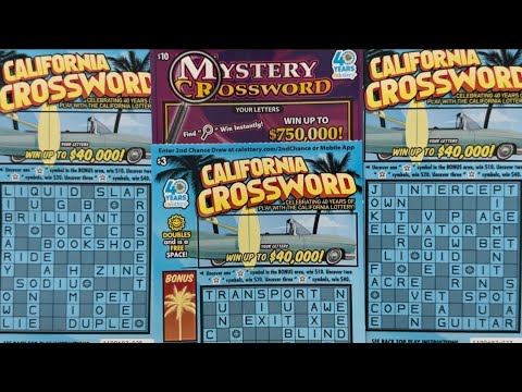Profit!! Mystery Crossword!! California Crosswords!!