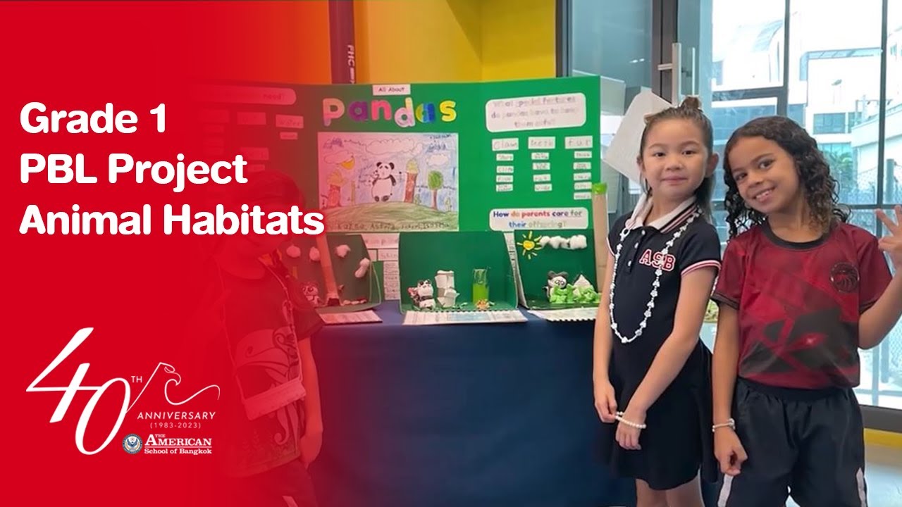 Grade 1 PBL Project   Animal Habitats