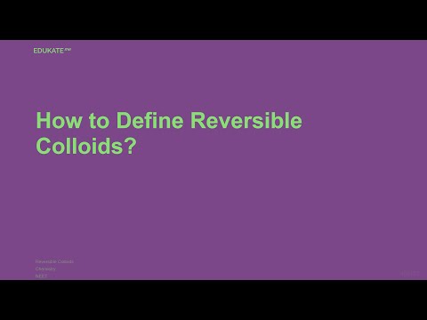 How to Define Reversible Colloids?
