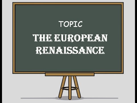 THE EUROPEAN RENAISSANCE- FOR KIDS