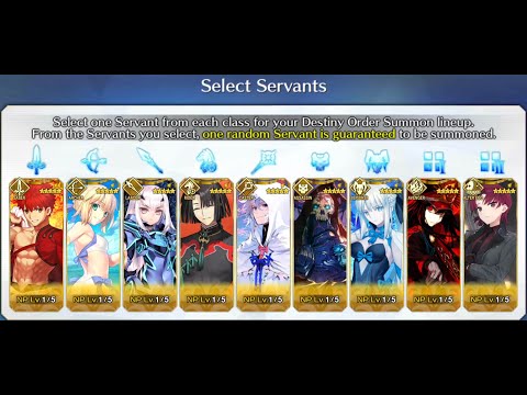 【FGO NA】7th Anniversary Destiny Order Summons