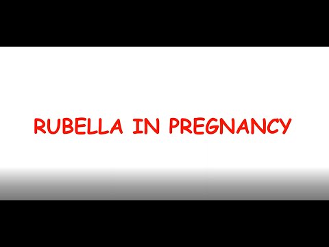 rubella in pregnancy