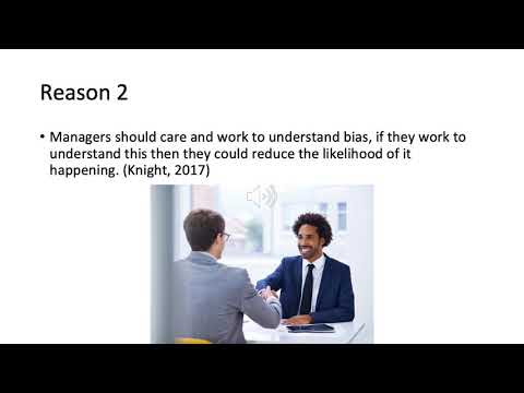 Implicit Bias in the Hiring Process - Cullen Thompson
