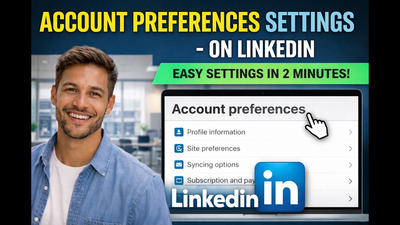 Account Preferences Settings on LinkedIn 2026   2 Min Guide