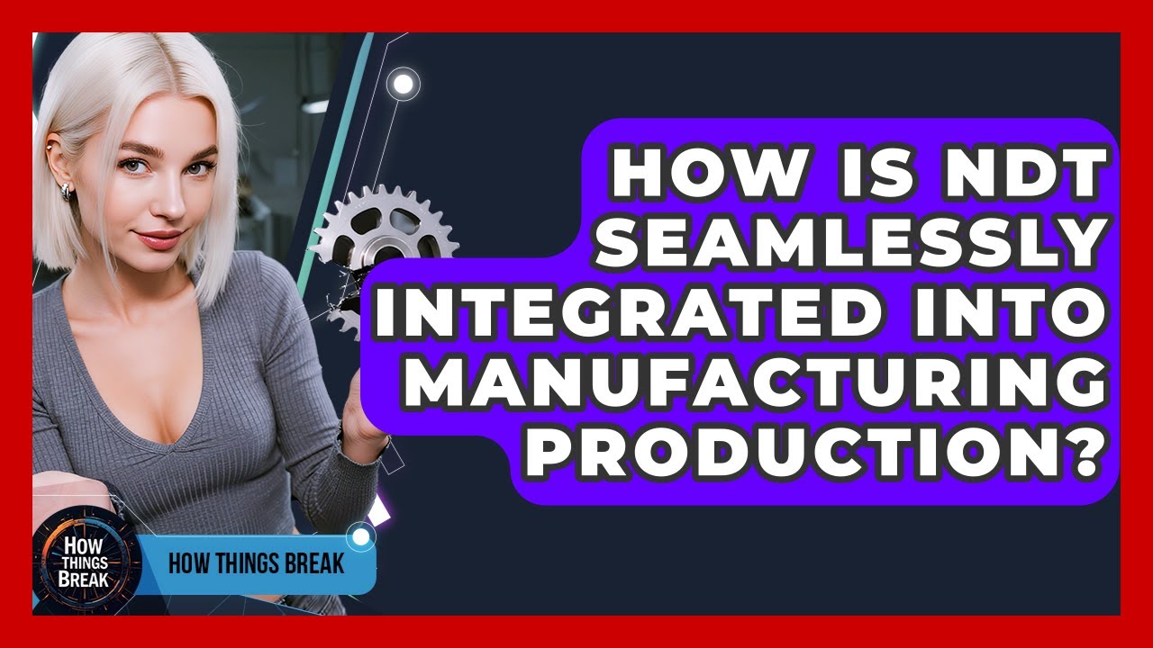 How Is NDT Seamlessly Integrated Into Manufacturing Production? - How Things Break