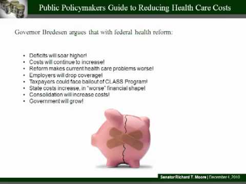 Public Policymakers' Guide to Reducing Health Care Costs