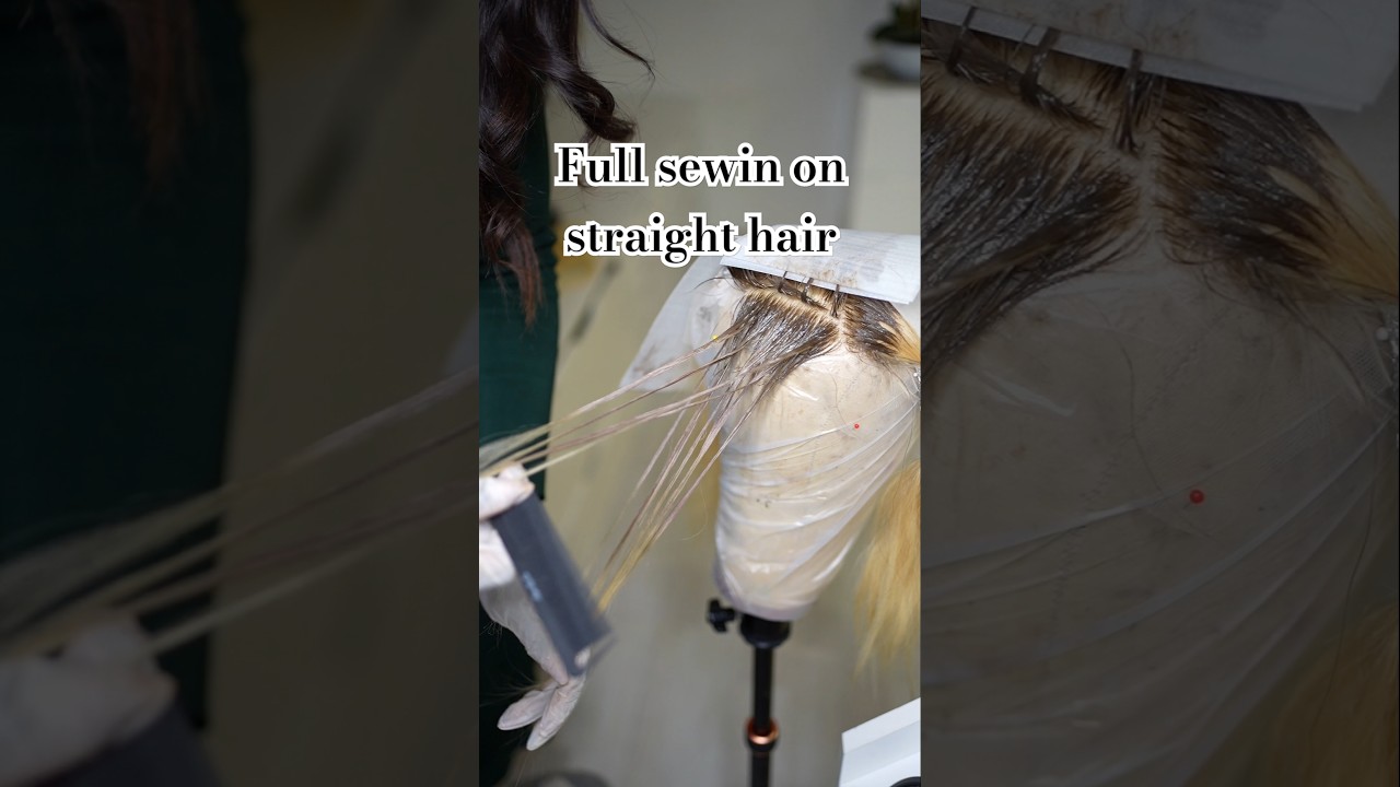 Full weave hair extension #stylebyeve #fullweave #closurecolouring #hairextensions
