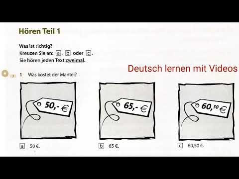 Prüfungstraining Start Deutsch 1 - Modelltest 1 Hören A1