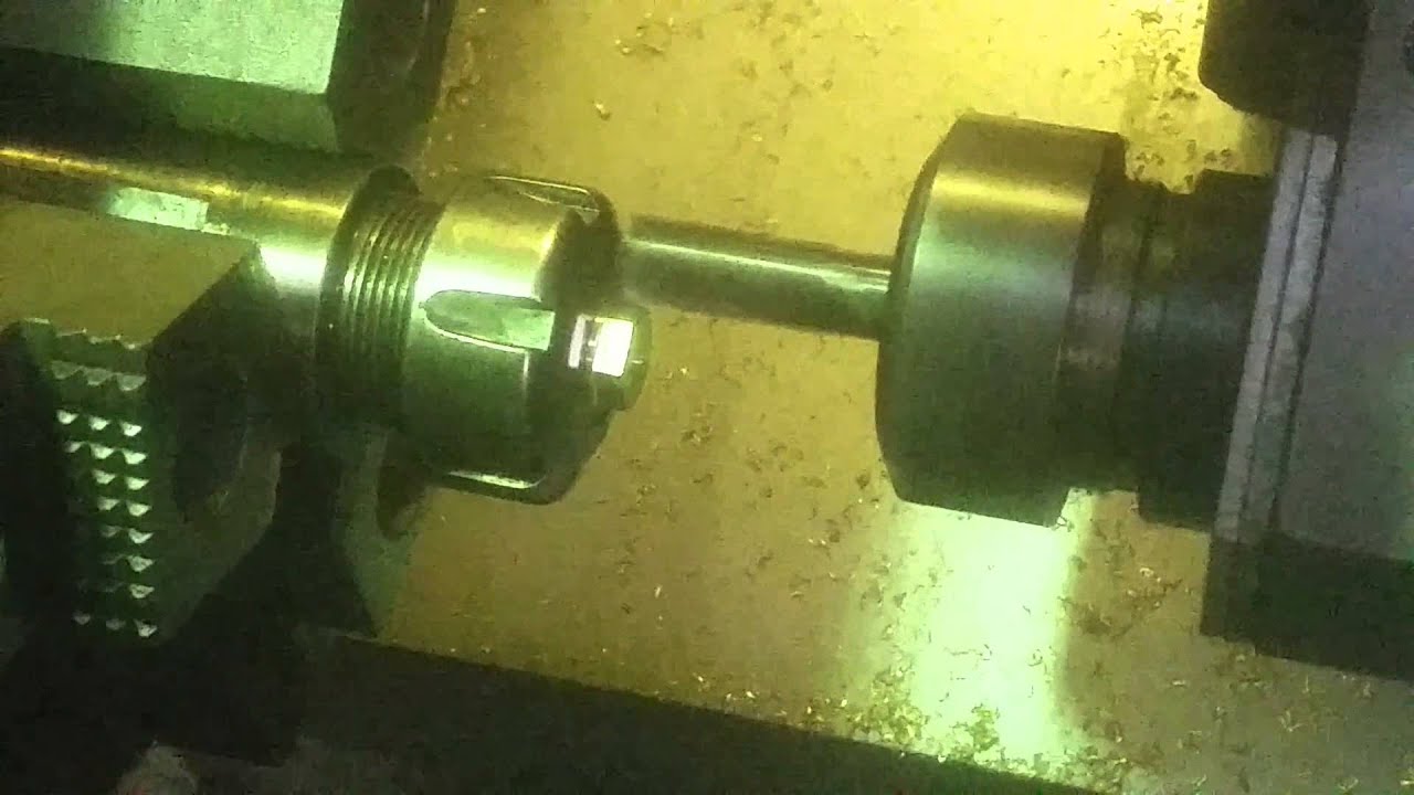 Machining hex on the 2 stroke plugs.