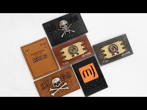 Jeans Leather Patch Labels