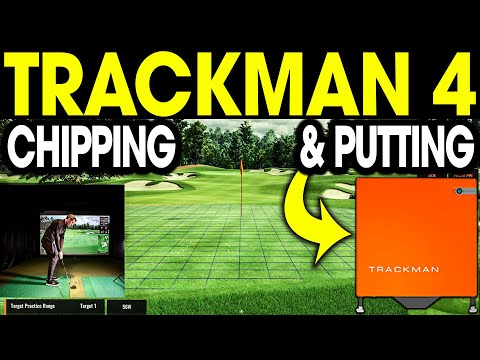 Trackman 4 - Putting & Chipping Review (Virtual Golf 2 Golf Simulator Software)